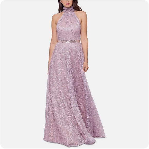Betsy & Adam | Dresses | New Betsy Adam Womens Pink Embellished Maxi ...